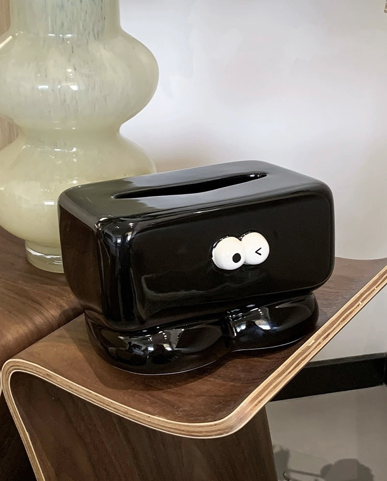 Happy Smile Cartoon Tissue Box-Fun Girls Children's Room Decoration ...