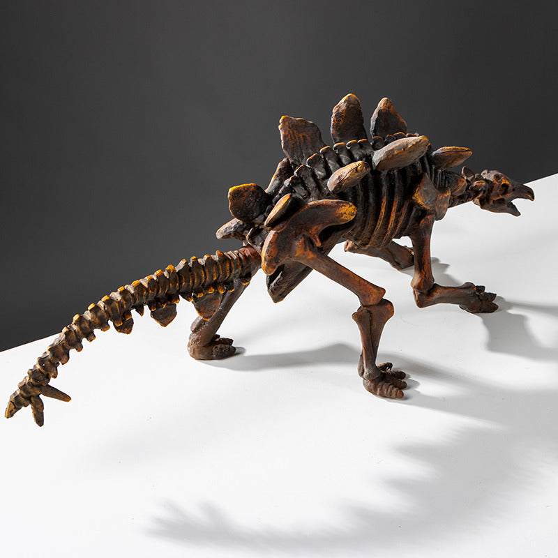 Ancient Dinosaur Fossil Sculpture - Timeless Prehistoric Decor – More Angle