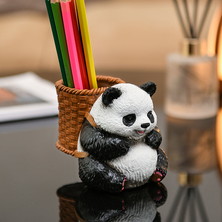 Fun panda pen holder, desktop decoration ideas – MoreAngle
