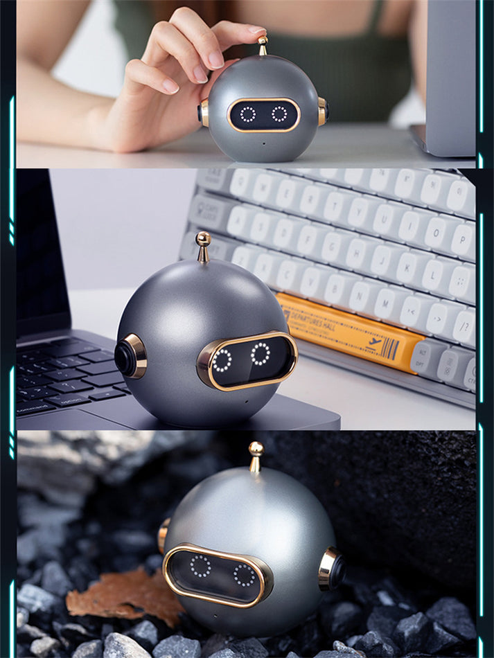 Adorable Robot Bluetooth Speaker - Creative Gift Ideas – More Angle