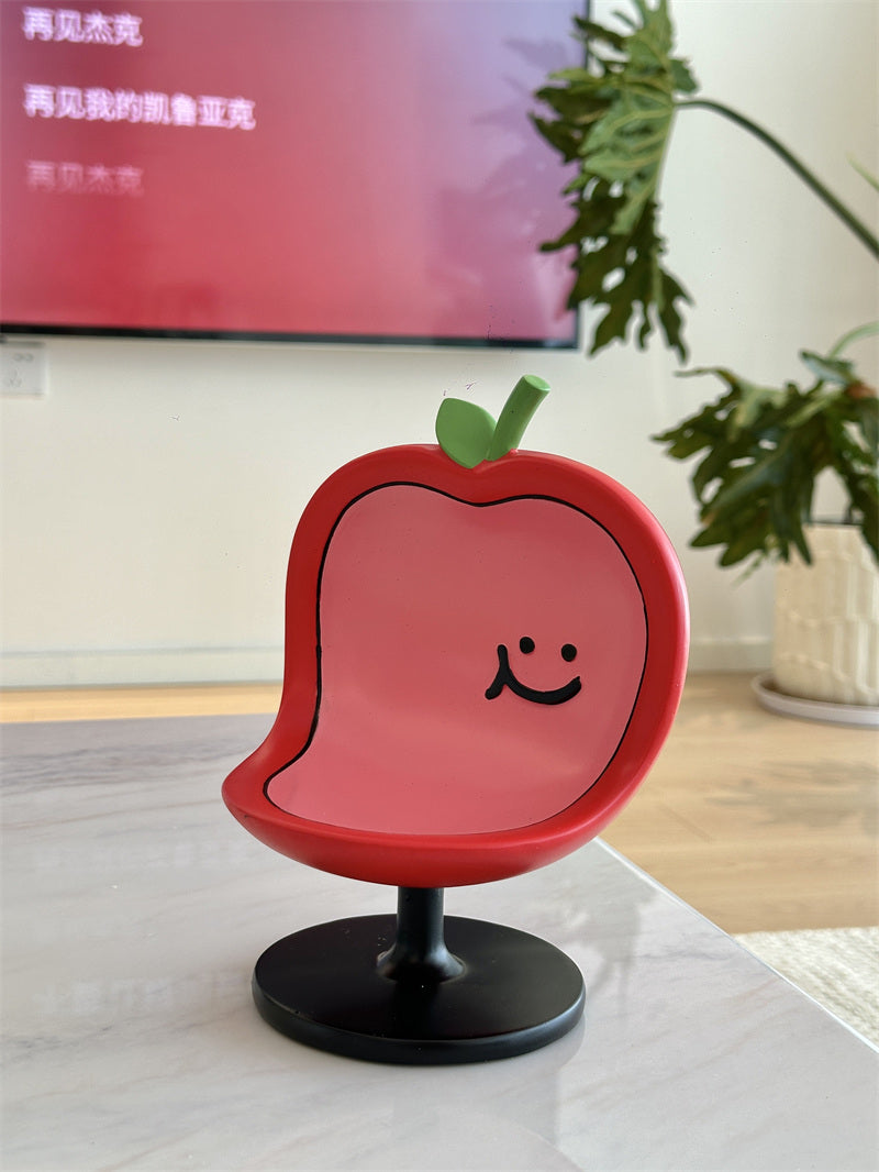 Beautiful Red Big Apple Storage Tray, Jewelry Stand, Desktop Decoratio ...