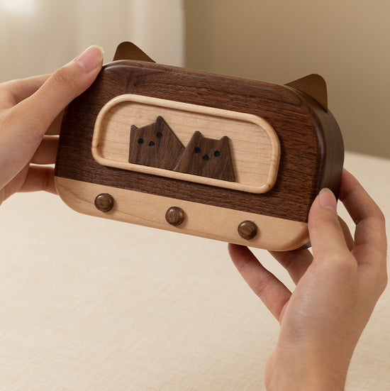 Beautiful Wooden Jewelry Box, Cat Design Inspiration, Gift Ideas For G ...