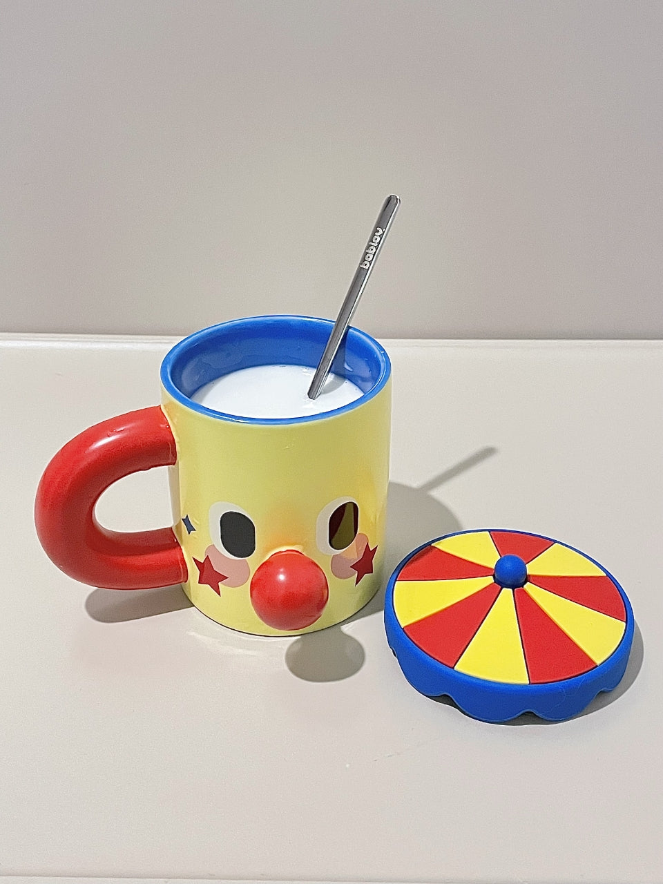 Cartoon Clown Mug - Fun and Whimsical Coffee Cup for Kids and Adults ...