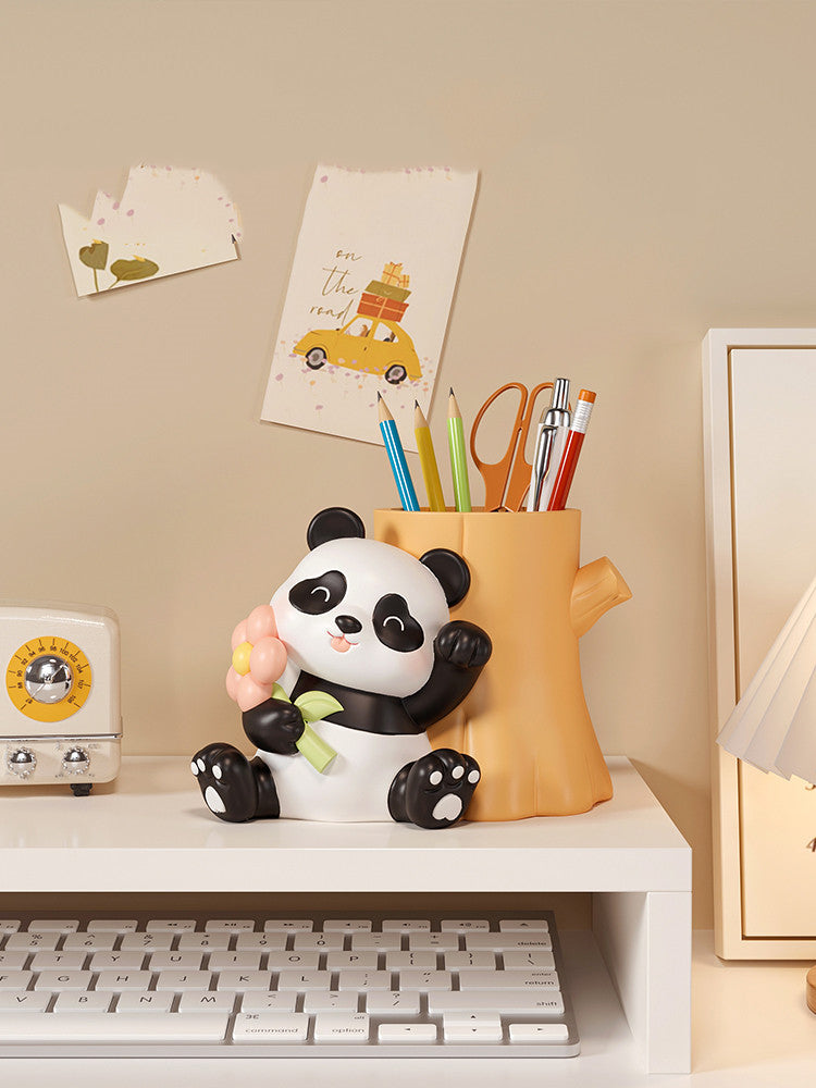 Cartoon Panda Office Organizing Pen Holder, Cute Children’S Gift – More ...