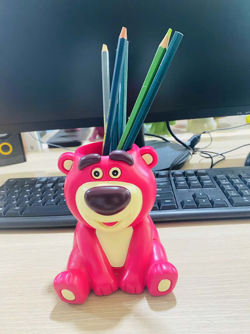 Cartoon Panda Pen Holder: Fun and Functional Desk Accessory – More Angle