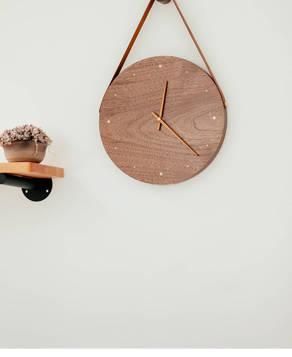 Classic Wooden Art Silent Wall Clock - Timeless and Elegant Design ...