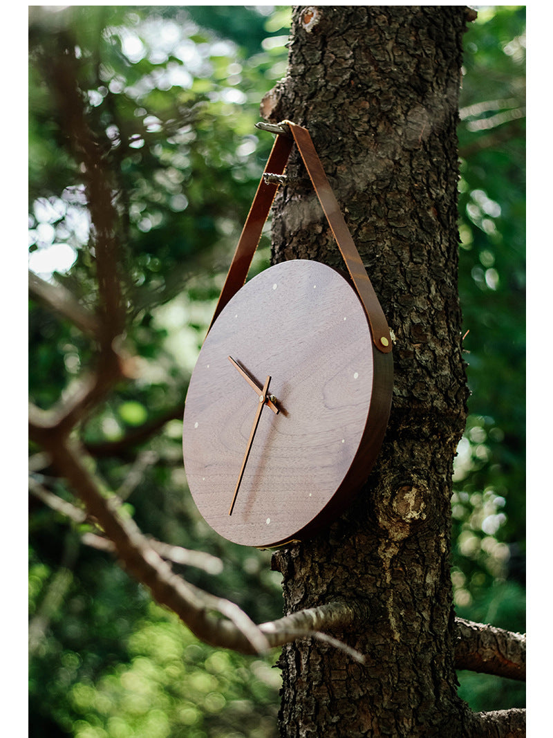 Classic Wooden Art Silent Wall Clock - Timeless and Elegant Design ...