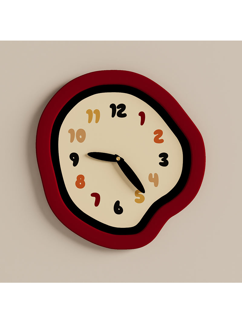 Creative Irregular Art Swing Wall Clock, Office Home Apartment Decorat ...