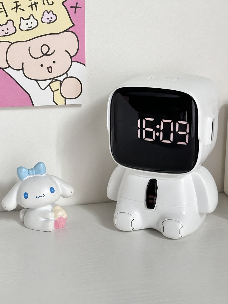 Cute Little Robot Electronic Clock, Timer, Christmas Gift – MoreAngle