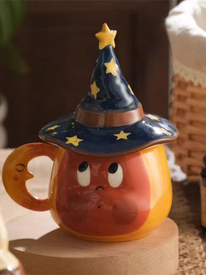 Fairy Tale Magician Ceramic Mug, Creative Gift – More Angle