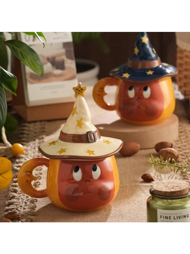 Fairy Tale Magician Ceramic Mug, Creative Gift – More Angle