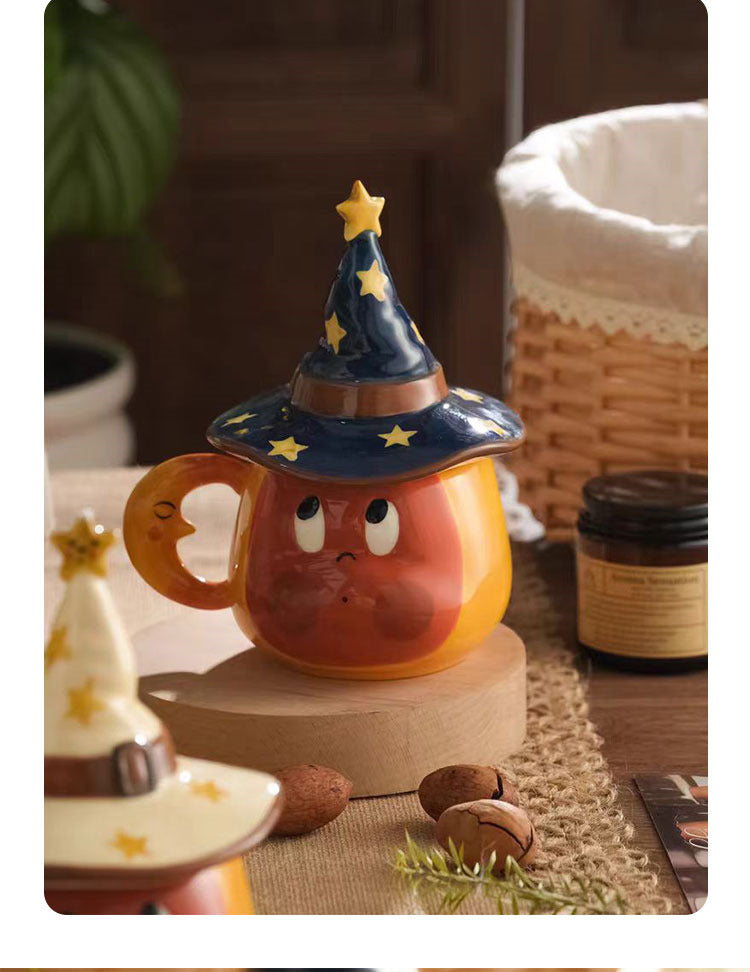 Fairy Tale Magician Ceramic Mug, Creative Gift – More Angle