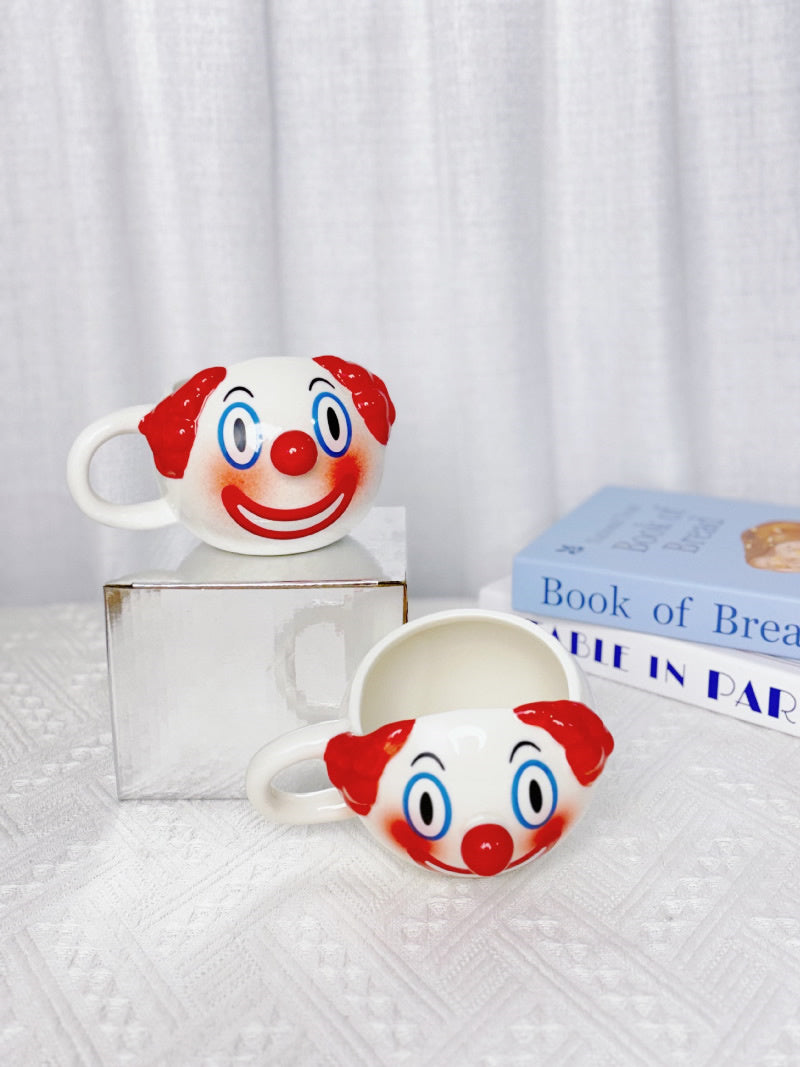 Funny Smiling Cartoon Ceramic Mug, Creative Gift – More Angle