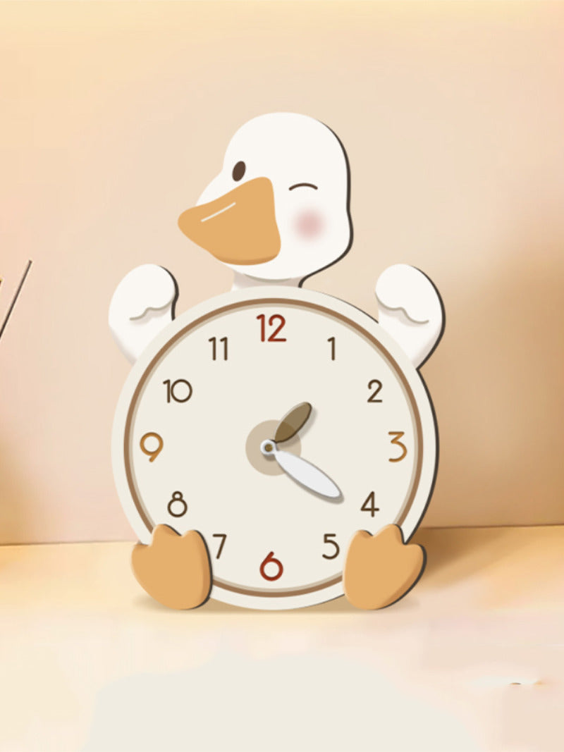 Hardworking Duck Desktop Decoration Clock – More Angle