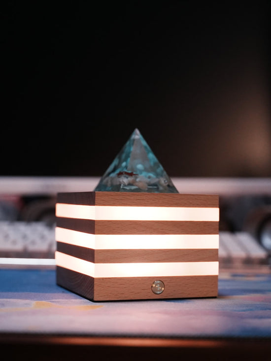 Led Wooden Night Light, Romantic Desktop Atmosphere Lamp – MoreAngle