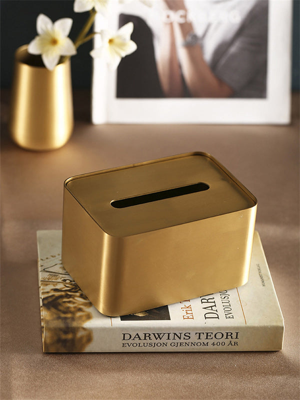 Luxurious Gold Brass Tissue Box: Timeless Elegance for Your Home – More ...