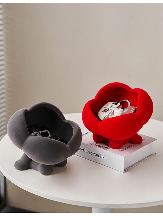 Modern Art Flower Organizer Storage Box, Home Office Decoration – More ...