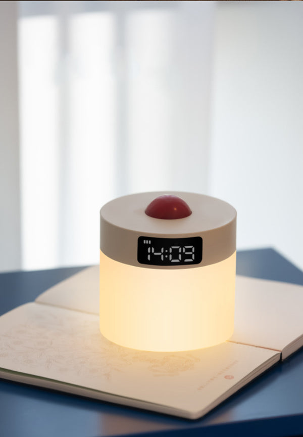 Modern Bedside Lamp with Clock - Night Lighting & Auto-Off Timer – More ...