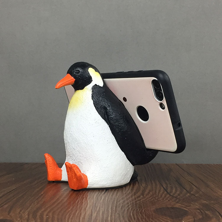Penguin Phone Holder, Ipad Stand, Fun Gift Ideas – More Angle