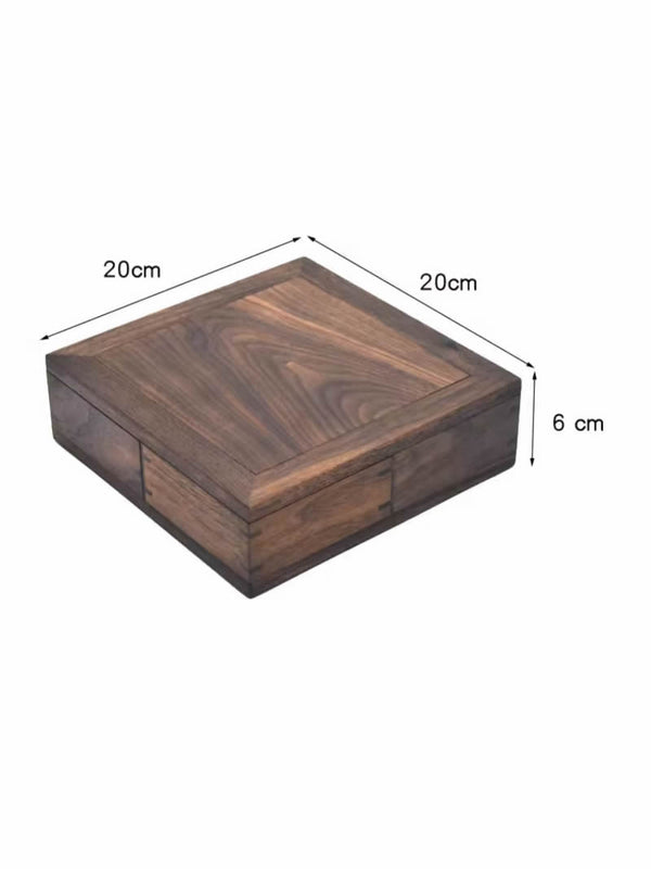 Unique rotating wooden hidden mechanism storage box, jewelry box,black ...