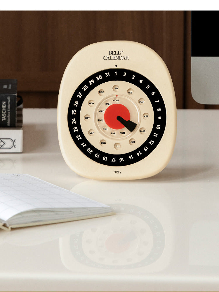 Vintage Telephone Perpetual Calendar: Manually Adjustable Desktop Deco ...