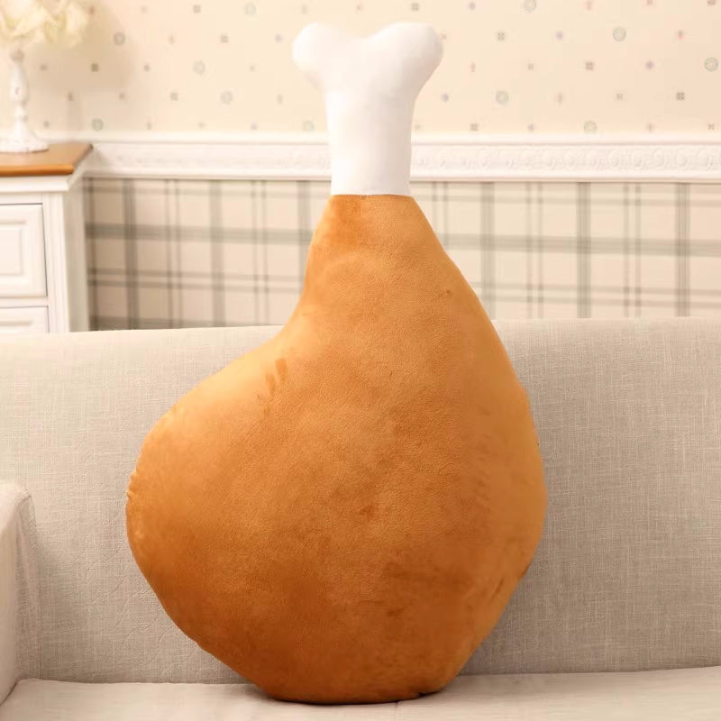 Whimsical Chicken Leg Plush Toy Pillow: Perfect Kids' Toy and Gift ...