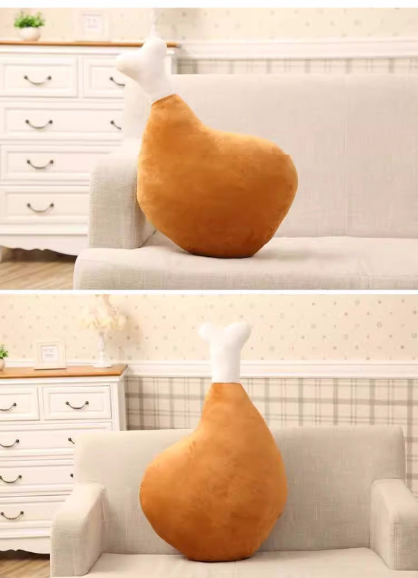 Whimsical Chicken Leg Plush Toy Pillow: Perfect Kids' Toy and Gift ...