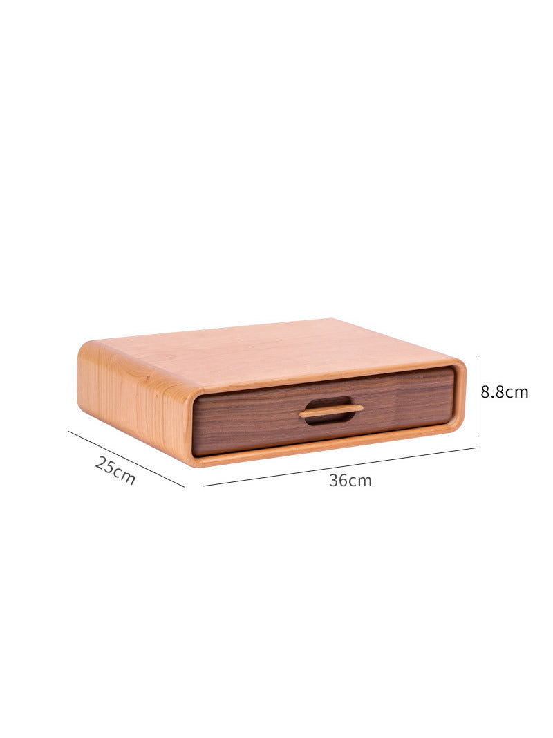 Wooden Drawer Storage Box For Office Desk,Organizer – MoreAngle